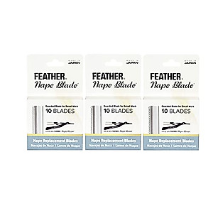 Feather Nape Blades 30 count (3 x 10pk)
