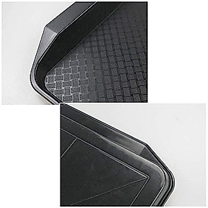 Ortodayes 6 Packs Plastic Fast Food Trays, Colored Serving Trays