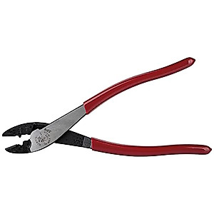 Klein Tools 1005 Cutting / Crimping Tool for 10-22 AWG Terminals and Connectors, Terminal Crimper for Insulated and Non-Insulated Terminals