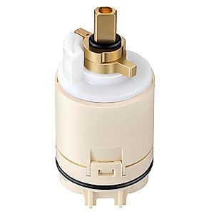 Enhon Single Function Pressure Balance Cartridge Replacement for RP70538, Shower Cartridge Compatible with Peerless and Delta Single Handle Tub and Shower Faucet (Check Valve Not Included)