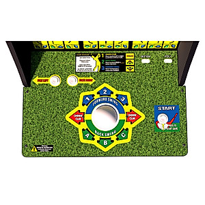 Arcade 1Up Golden Tee Classic Arcade with Riser, 5ft