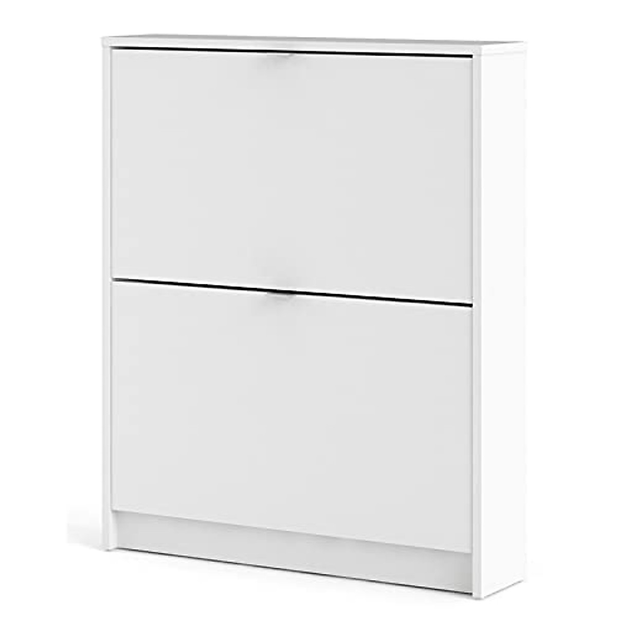Tvilum, White Bright 2 Drawer Shoe Cabinet