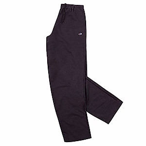 Champion Big and Tall Sweatpants for Men – Open Bottom Men’s Fleece Sweatpants Charcoal Heather