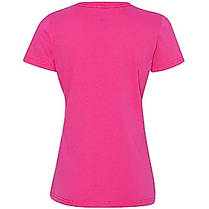 inktastic School Nurse with Bandages and Stethoscope Women's V-Neck T-Shirt XX-Large Hot Pink 43eb0