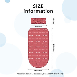 IWEORTHY Personalized Baby Blanket and Hat Sleep Sack Set with Name | Soft Swaddle Blanket for Boys and Girls | Perfect Baby Customized Blankets for Newborns, Infants, and Toddlers (Name Stlye)