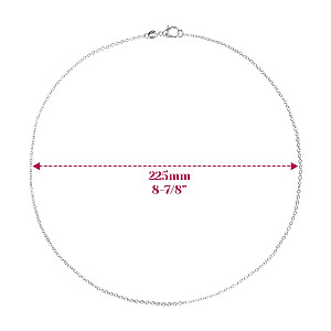 selizo 30 Pack Necklace Chains Bulk for Jewelry Making, Bulk Necklace Chains Silver Plated Cable Chains for Jewelry Making, 1.2 mm (18 Inches)