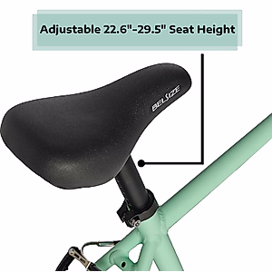 A11N SPORTS BELSIZE 20-Inch Belt-Drive Kid's Bike, Lightweight Aluminium Alloy Bicycle(only 14.82 lbs) for 7-10 Years Old