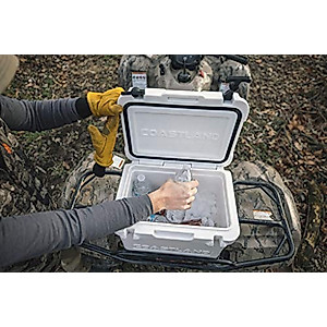 Coastland Bay Series 15 Quart Cooler Premium Lightweight Everyday Use Insulated Cooler, white (CB15)