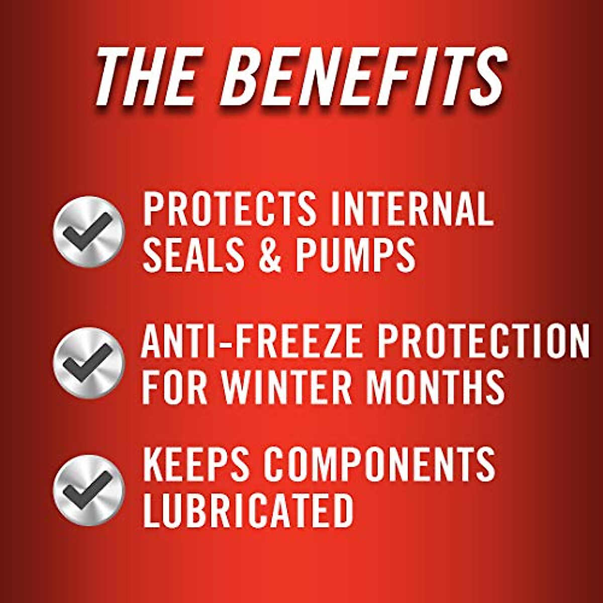 STA-BIL Pump Protector - Protects Pressure Washer Pumps and Other Internal Components During Storage, Next Gen Anti-Freeze and Lubricant Formula, 4oz (22007) , Red