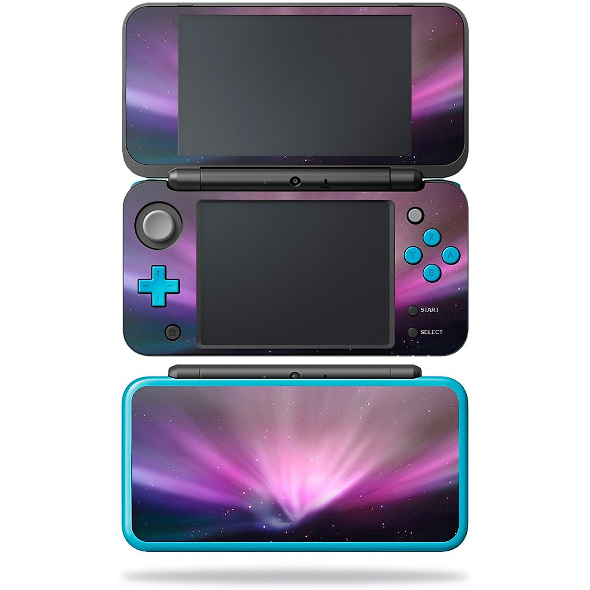 MightySkins Skin Compatible with Nintendo New 2DS XL - Spaced Out | Protective, Durable, and Unique Vinyl Decal wrap Cover | Easy to Apply, Remove, and Change Styles | Made in The USA