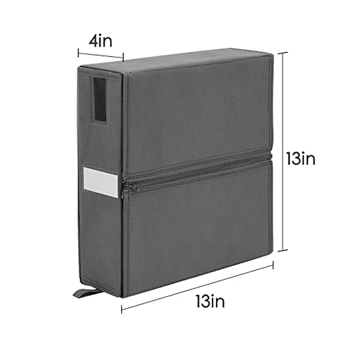 Fixwal 3 Pack Bedding Organizer Storage Bins Foldable Storage Containers with Sturdy Fabric Collapsible Zipper Boxes for Sheet Set or Duvet Cover Set (Full, Twin, Queen Size)