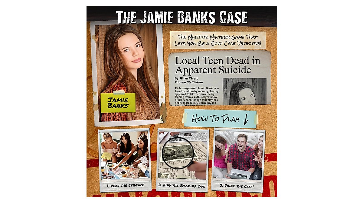 Unsolved Case Files Cold Case Murder Mystery Game | Solve the Crime