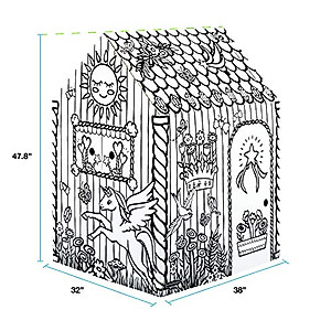 Bankers Box at Play Unicorn Playhouse, Cardboard Playhouse and Craft Activity for Kids