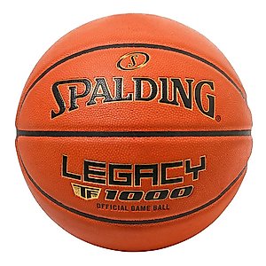 Spalding TF-1000 JBA Legacy Basketball No. 5 Ball, Official Ball, Brown Basketball Basket