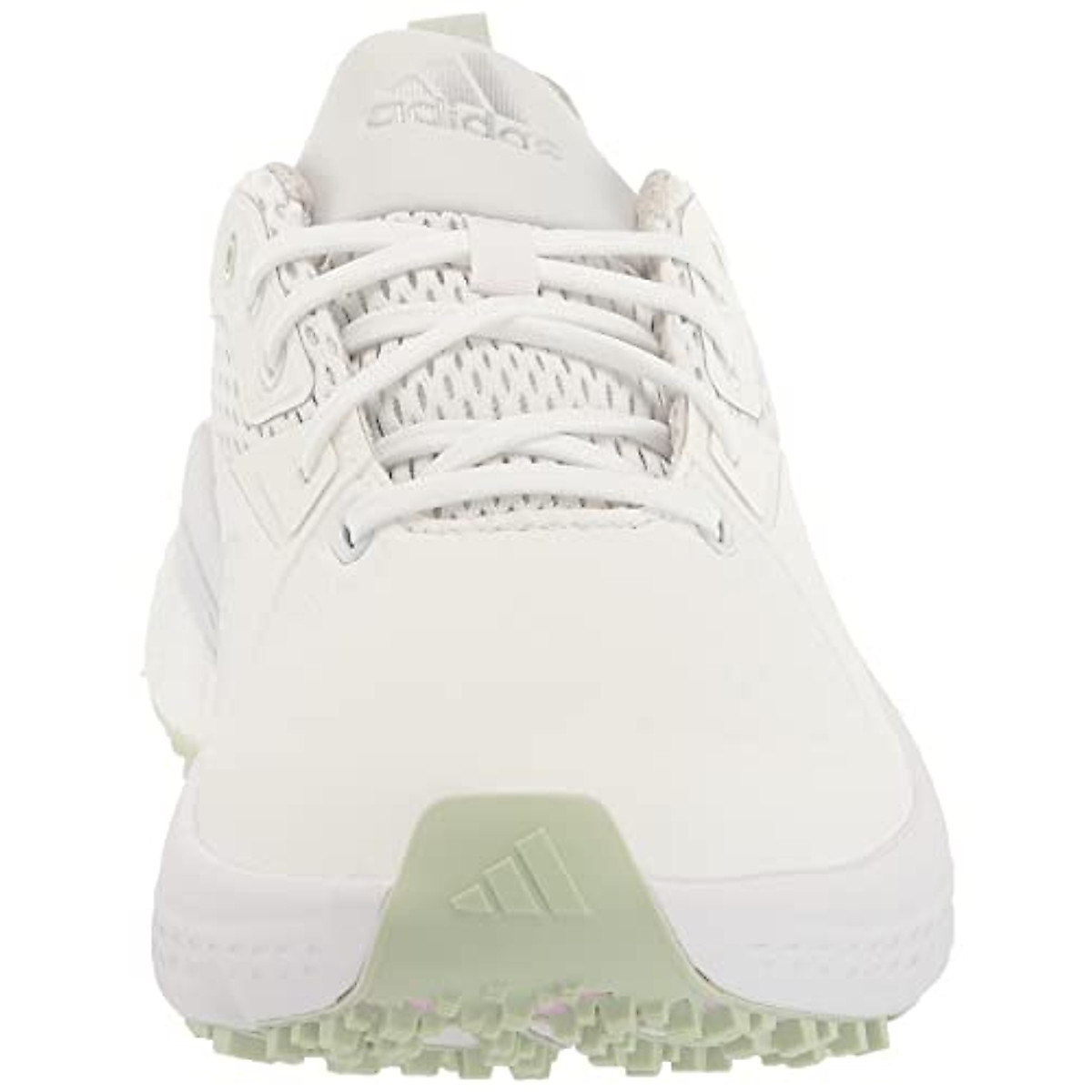 adidas Women's W SOLARMOTION Golf Shoe, FTWR White/Silver Met./Linen Green, 9.5