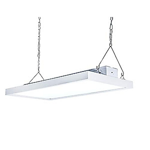 Parmida 2FT LED Linear High Bay Shop Light, 105W, 130LM/W, 0-10V Dimmable, Commercial Industrial Warehouse Area Lighting, 5000K, Hanging Chain Included, UL-Listed & DLC 4.2 Qualified