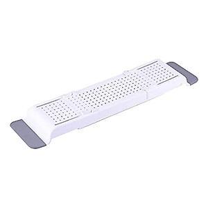 SDGH Retractable Bathtub Storage Rack Bath Tray Shelf Scalable Drain Rack Multi-Function Towel Organizer Shelf Bathroom Tools (Color : OneColor)