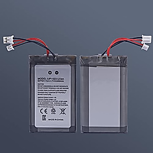 JUBOTY 2PCs 2000mAh PS4/PS4 Pro Controller Battery, Li-ion Internal New Upgrade Battery Replacement for Sony Playstation 4 Dualshock 4 CUH-ZCT2 CUH-ZCT2E CUH-ZCT1E CUH-ZCT1U with 4 Repair Tool Kits