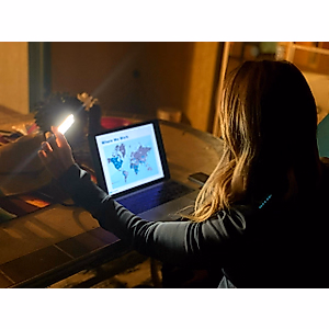 Mighty Bright The Original BrightFlex Rechargeable Music Stand Light & Battery Bank, Dual-Use Orchestra Light, Versatility w/Performances & Travel, 90 Lumens, Optical Grade Lens, Dimmable 3 Levels