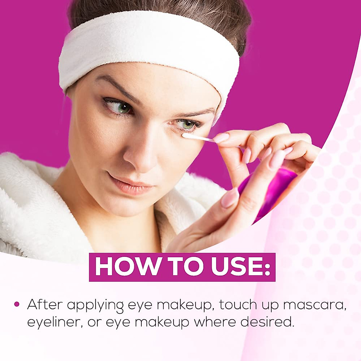 Andrea Eyeq's Oil-free Eye Make-up Correctors Pre-moistened Swabs, 50 Count