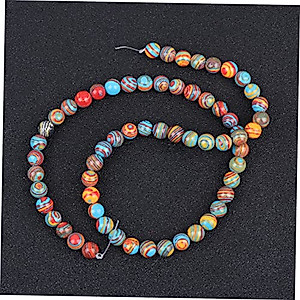 COHEALI 184pcs Natural Gemstone Beads Bracelet Beads Beaded Jewelry Loose Gemstones Beads DIY Accessories Kit Loose Beads Jewelry DIY Craft Beads Jewelry Making Bead Colored Stone Beads