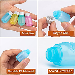 WXOIEOD 8 Pieces Mini Condiment Bottles for Lunch Box, Mini Ketchup Bottle for Kids Lunches, Cute Heart Condiment Squeeze Bottles Plastic Sauces Containers for Kids School Bento Box Accessories