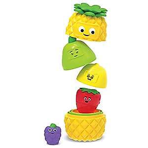 Learning Resources Big Feelings Nesting Fruit Friends, 9 Pieces, Ages 18+ Months, Social Emotional Learning Toys, Sensory Toys, Speech Therapy Materials