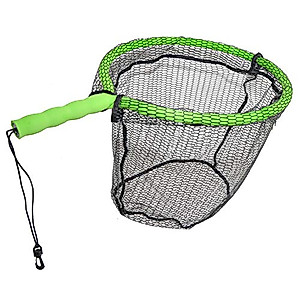 Foreverlast Inc. Generation 2 Non-Snag Floating Fishing Landing Net for Wade Fishing and Fly Fishing, Standard Net, One Size