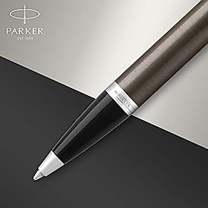 Parker IM Ballpoint Pen, Dark Espresso with Medium Point Black Ink Refill (1975561)