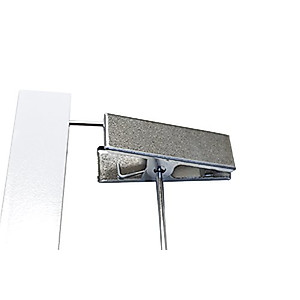 NAHANCO 20514RC Wooden Pant/Skirt Hanger, 14", High Gloss White Finish (Pack of 100)