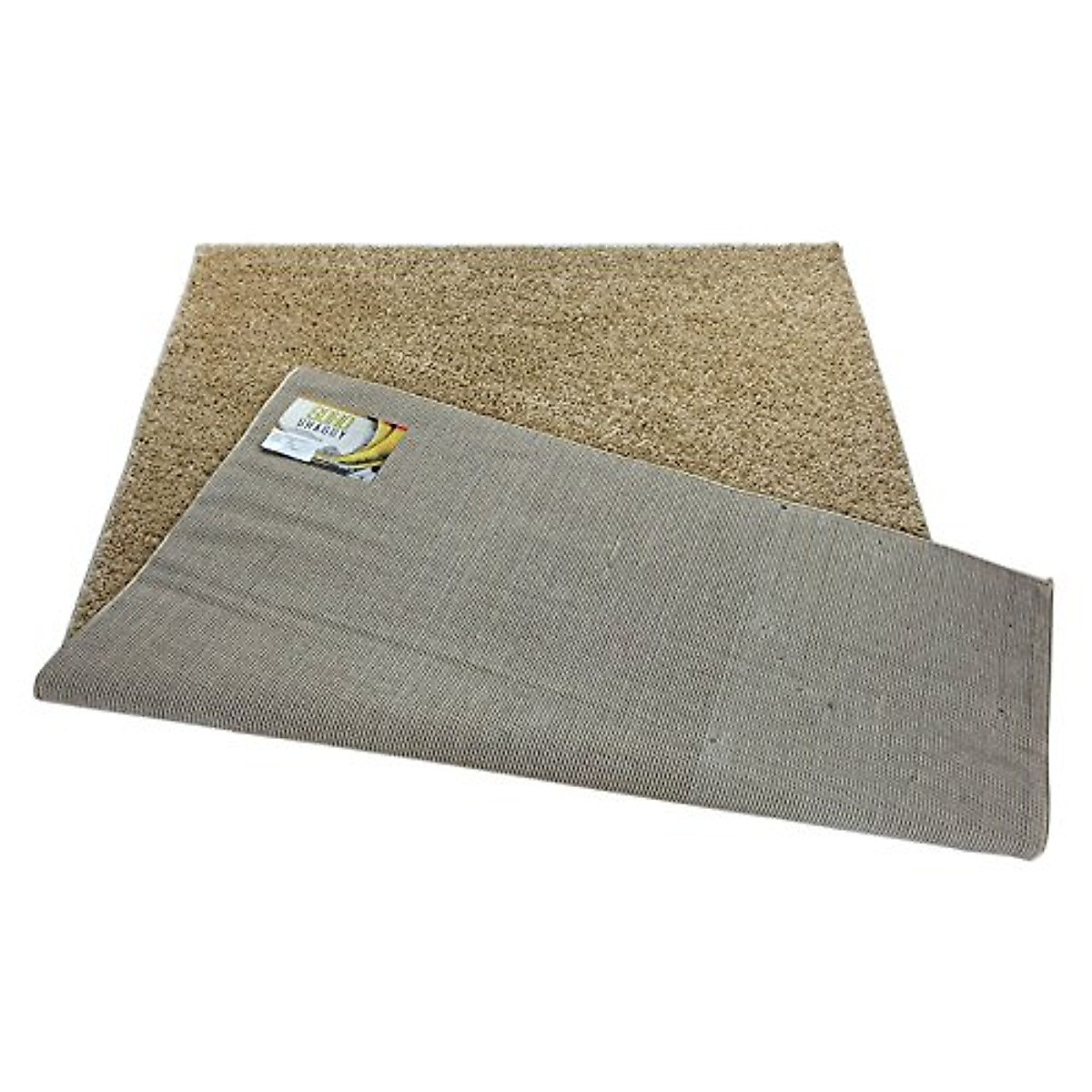 SOHO Shaggy Collection Solid Color Shag Area Rug Rugs 7 Color Options (Beige, 2 x 3)