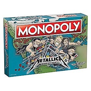 Metallica Monopoly World Tour Collectors Edition