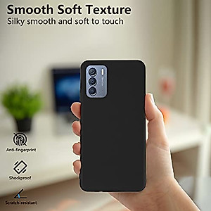 JR rutien Case for Infinix Zero 5G 2023 Phone Case Soft Shockproof Full Body Protection Protective Silicone Case (Black)