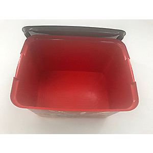 FVLFIL Disney Pixar Cars Plastic Storage Bin with Lid