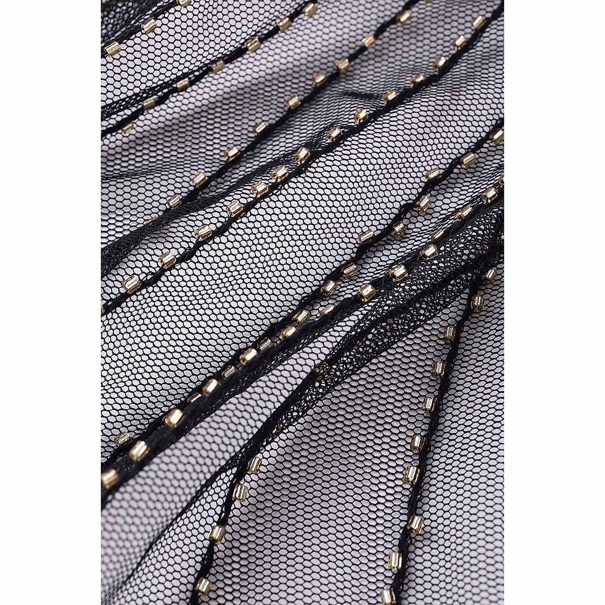 BABEYOND 1920s Vintage Shawl for Women - Sequin Beaded for Night Party Shawl Wraps Flapper Cover Up Evening Cape