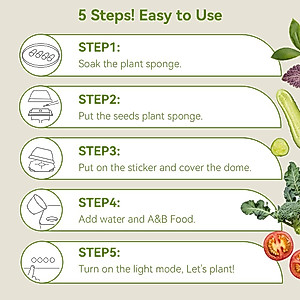 Assorted Fruit & Vegetables Seed Pod Kit Compatible with Hydroponics Garden, 7-pods (350 Seeds+, Wild Strawberries, Radishes, Dwarf Peas, Peppers, Carrots, Beet Roots, Cucumbers）