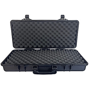 SRC Foam Padded Plastic Airsoft Rifle Gun Case