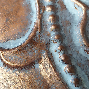 PAINTSDECOR Ceiling tiles faux tin weathered copper restaurant decor wall panel PL71 10pcs/lot