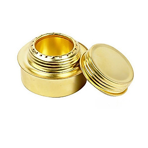 Copper Alloy Portable Mini Ultra-Light Spirit Burner Alcohol Stove Outdoor Camping Stove Furnace
