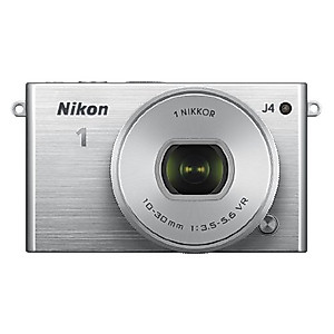 Nikon 1 J4 Digital Camera with 1 NIKKOR 10-30mm f/3.5-5.6 PD Zoom Lens (Silver) (Discontinued by Manufacturer)