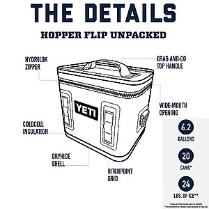 YETI Hopper Flip 18 Portable Cooler, Cosmic Lilac