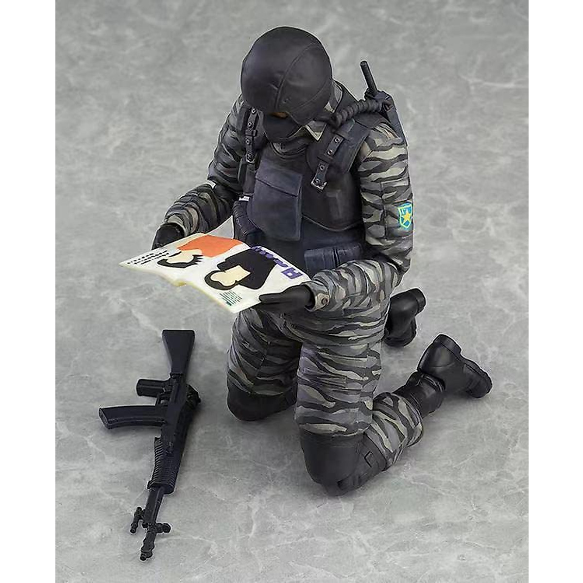 Nmomoytu Sons of Liberty Figma 298 Gurlukovich Solider Snake Movable Figurine Action Figure Collectible 15cm