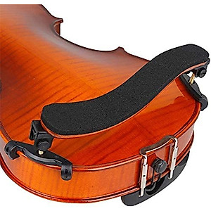 Jiayouy Violin Shoulder Rest for 1/2 1/4 1/8 Size Adjustable and Collapsible Feet with Foam Padding Support