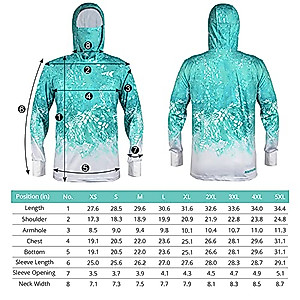KastKing UPF 50 Fishing Hoodie Shirt For Men And Women, Long Sleeve Fishing Hiking Shirt, Breathable Moisture Wicking, TP,XL