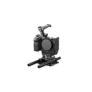 Tilta Camera Cage Compatible with Sony ZV-E1 Pro Kit | Mount Accessories | Horizontal & Vertical | ARCA BASEPLATE | NATO TOP Handle | Cooling System | TA-T35-C (Black)
