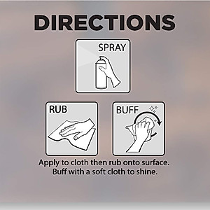 Weiman Wood & Furniture Cleaner & Polish - 12 Ounce - Aerosol Protect Clean Polish Wax Your Wood Tables Chairs Cabinets