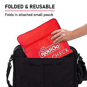 Kiddi Go Car Seat Travel Bag For Airplane | Airport Gate Check Bag Approved. Universal Size, Baby Infant Seat Travel Bag Cover With Padded Adjustable Straps