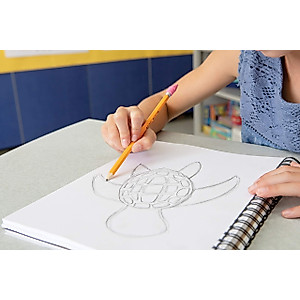 Dixon No. 2 Yellow Pencils, Wood-Cased, Black Core, #2 HB Soft, 12-Count (14402)