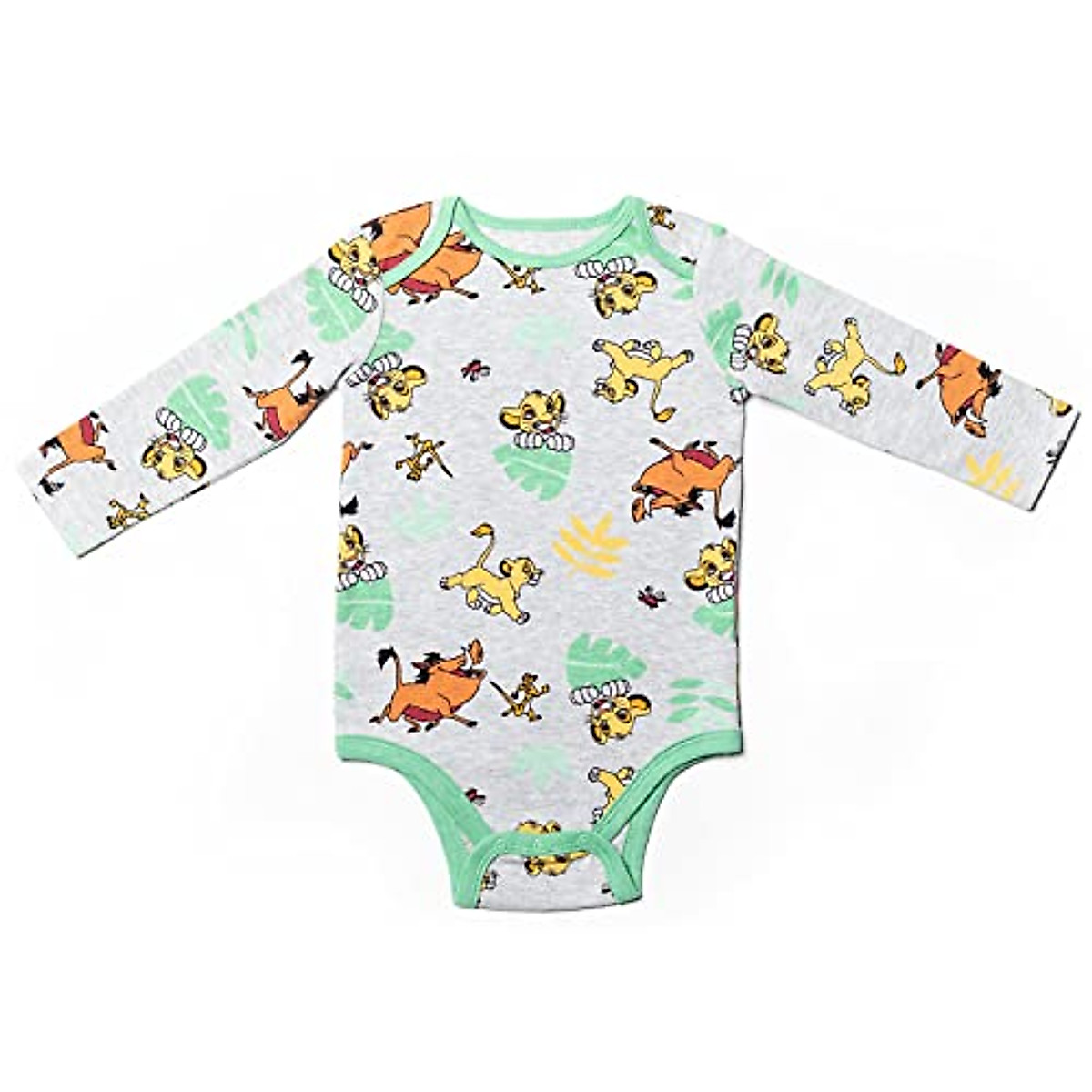 Disney Lion King Infant Baby Boys 5 Pack Bodysuits 3-6 Months