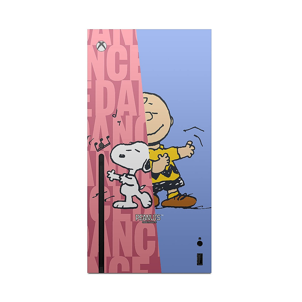 Head Case Designs Officially Licensed Peanuts Snoopy & Charlie Brown Character Graphics Vinyl Sticker Gaming Skin Decal Cover Compatible With Xbox Series X Console